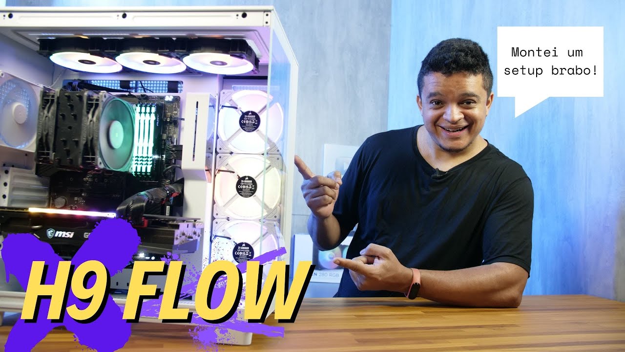 NZXT H9 Flow - Montei o MONSTRO! - YouTube