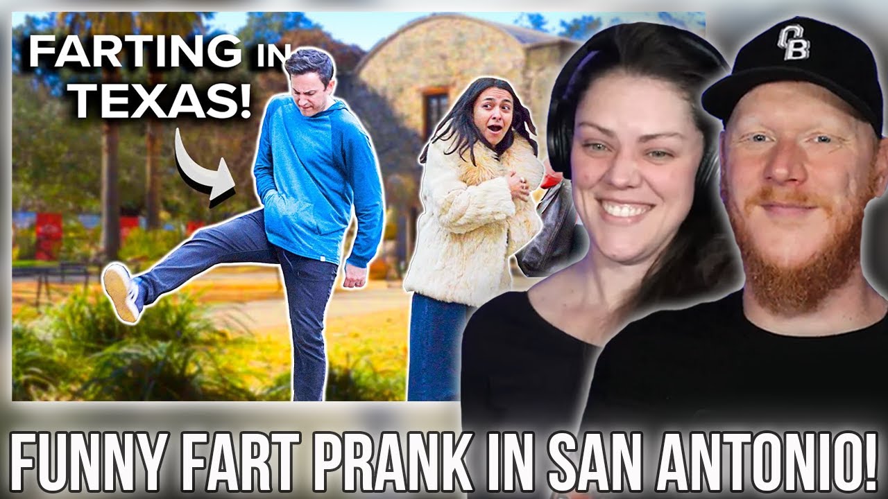 #humorbagel Funny Fart Prank in SAN ANTONIO! REACTION | OB DAVE REACTS ...