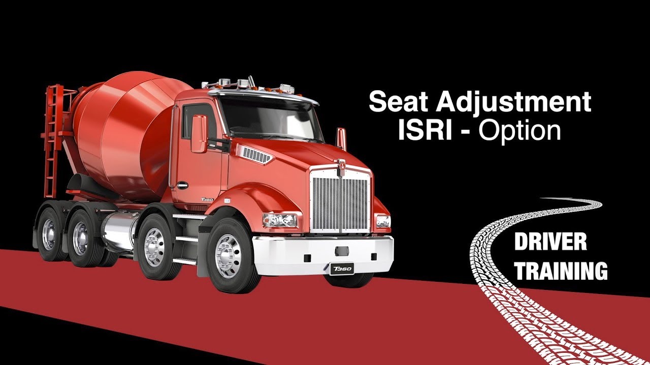 Kenworth T360 ISRI Seat Adjustment - YouTube