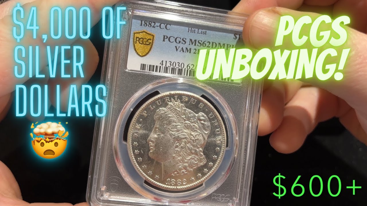 Surprise! Unboxing PCGS Graded Coins. Coin Grading Results. DMPL ...