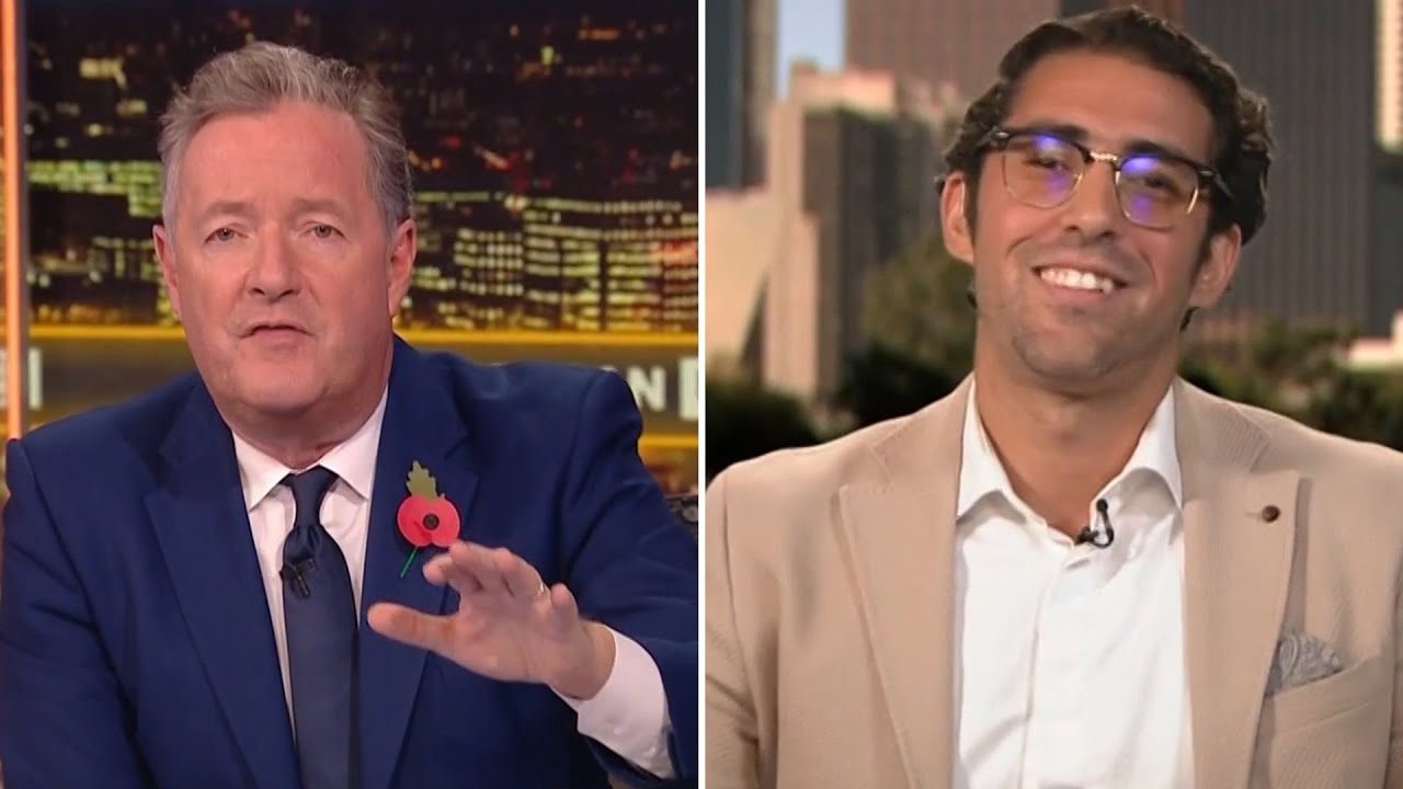 "Why Are You LAUGHING?" | Piers Morgan Rips Into Man Who Tore Down ...