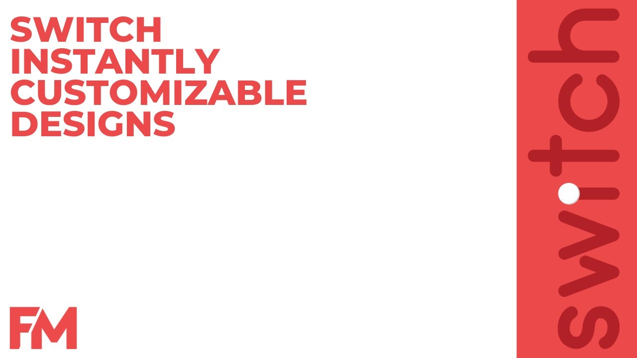 FM Expressions I Switch Instantly Customizable Designs - YouTube