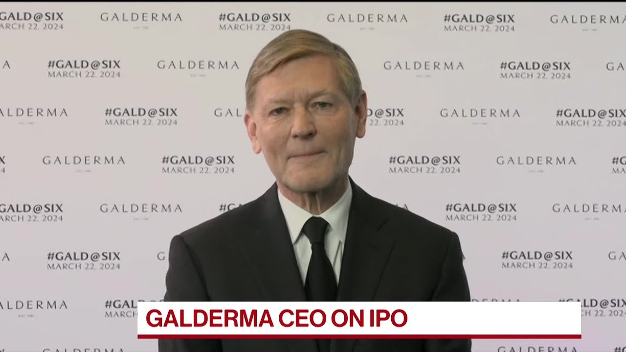 Galderma CEO: IPO Won't Change How Business Is Done - YouTube