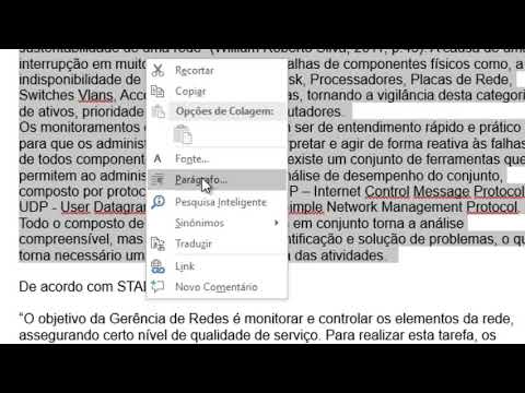Normas ABNT de como configurar seu trabalho no Word - YouTube