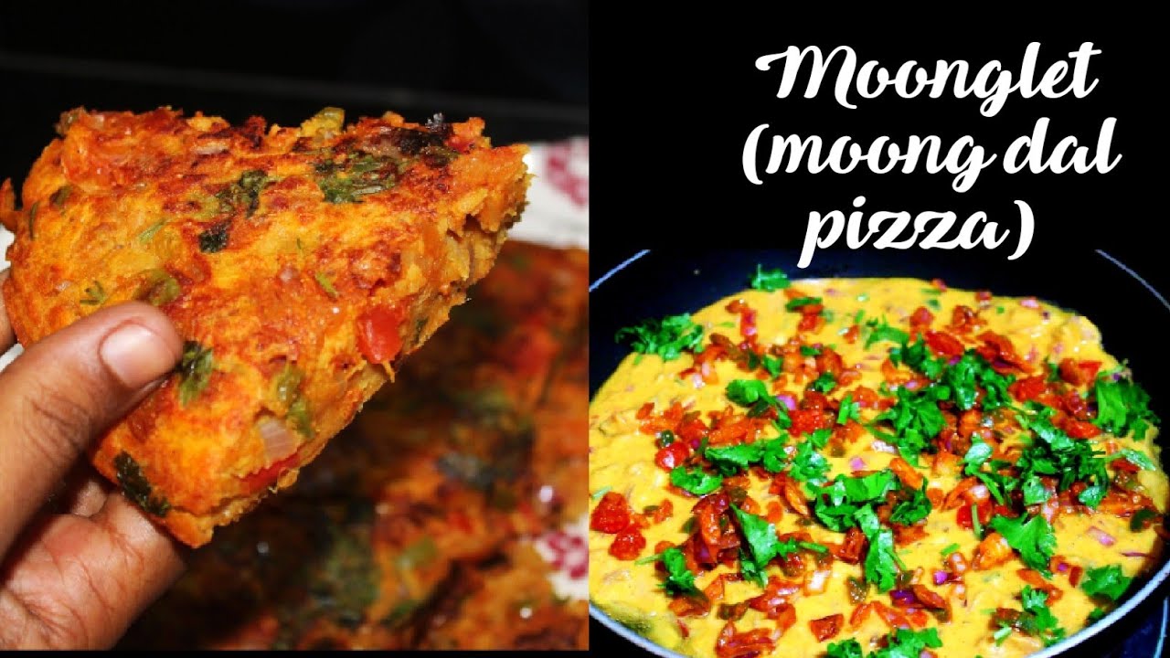 Moonglet recipe | Puffy Moong dal cheela | How to make vegetable ...