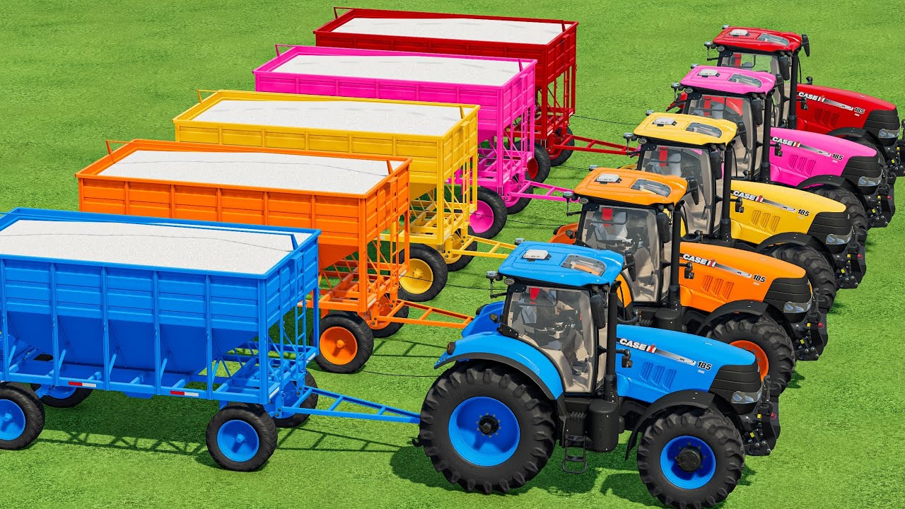 Small CASE IH with colors | Solid Fertilizer Selling In Fs22 | Farming ...