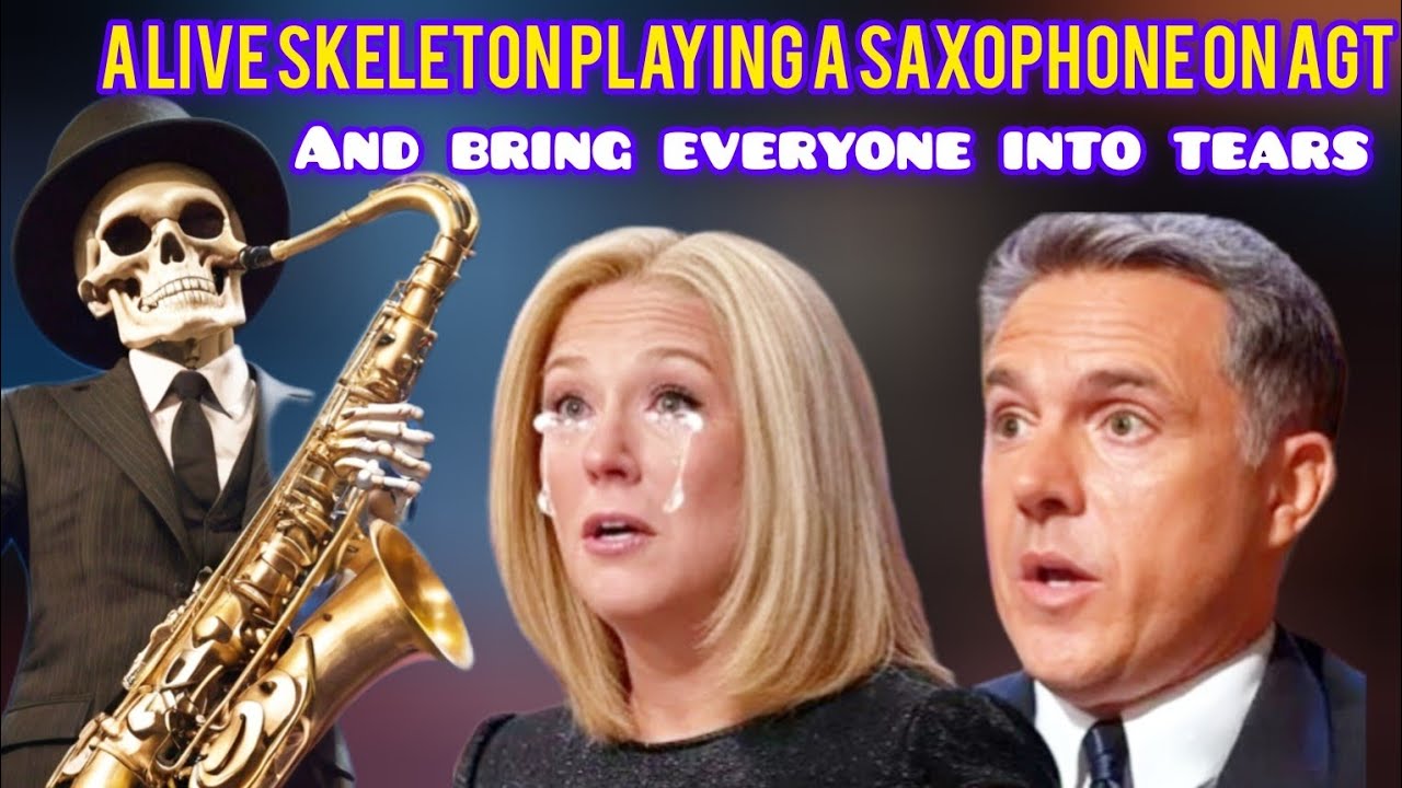 Skeleton Shocks Judges with Saxophone Skills on America’s Got Talent! 🎷 ...