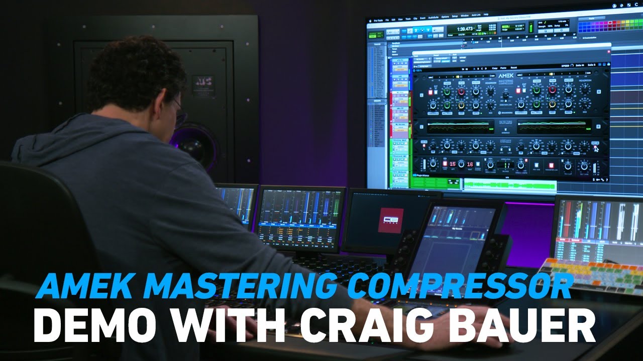 Craig Bauer Shares Mastering Compression Tips | Plugin Alliance - YouTube