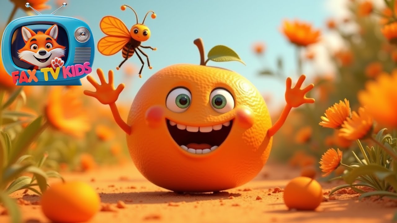 Color Orange Song | Learn Colors for Kids| Faxtvkids - YouTube