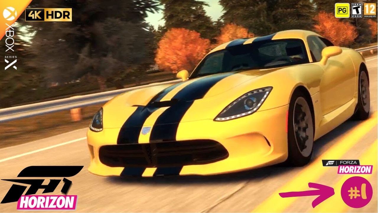 FORZA HORIZON GAMEPLAY' O INÍCIO DO GAME' FORZA HORIZON COLORADO (4K) # ...