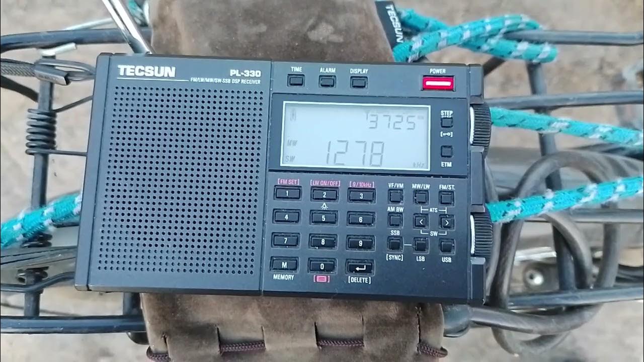 Tecsun pl 330 AM 1278 khz Ukrainian radio 📻 - YouTube