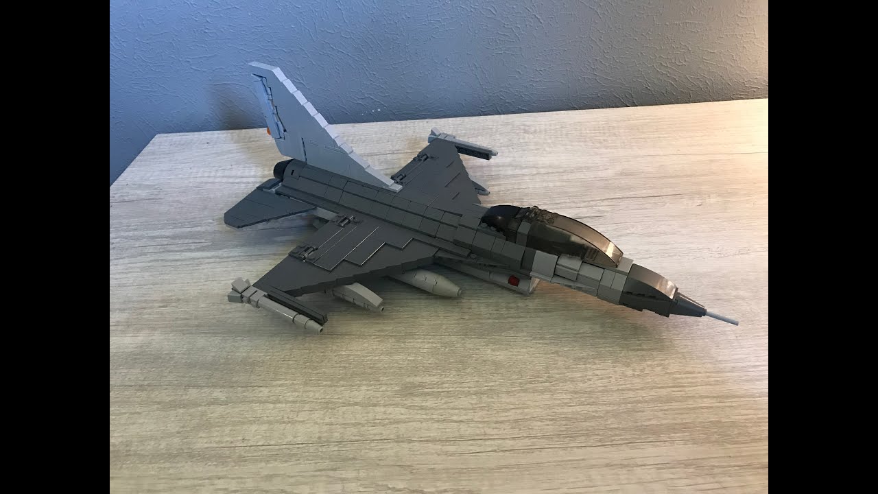 LEGO F-16 - YouTube