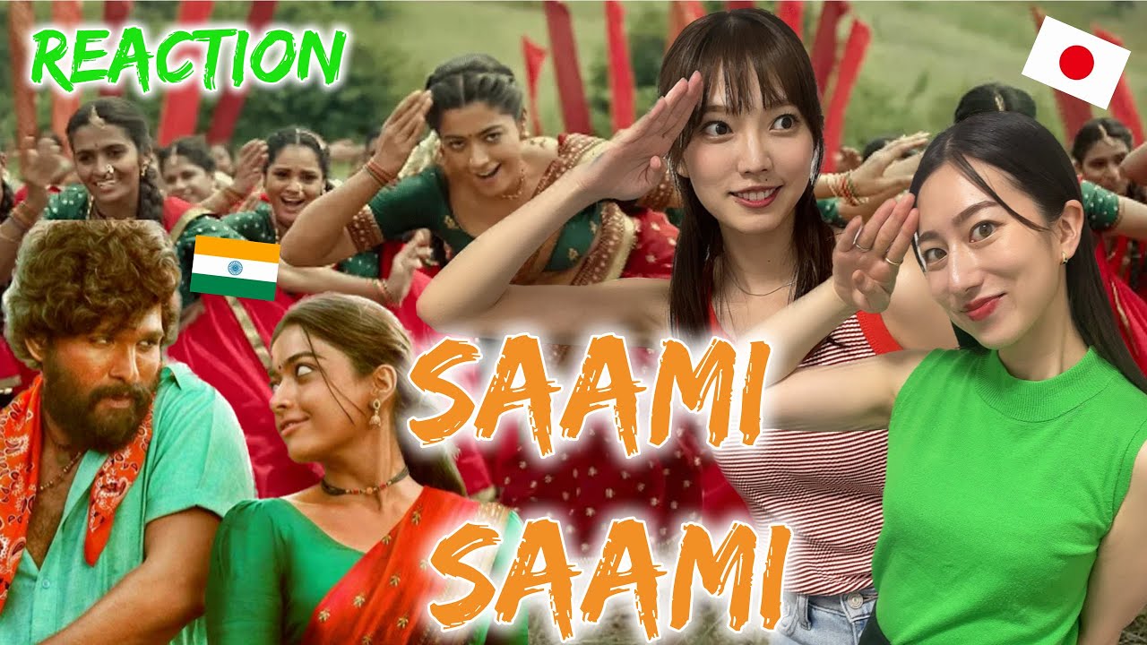 Saami Saami - Full Video Song reaction| Allu Arjun, Rashmika Mandanna ...