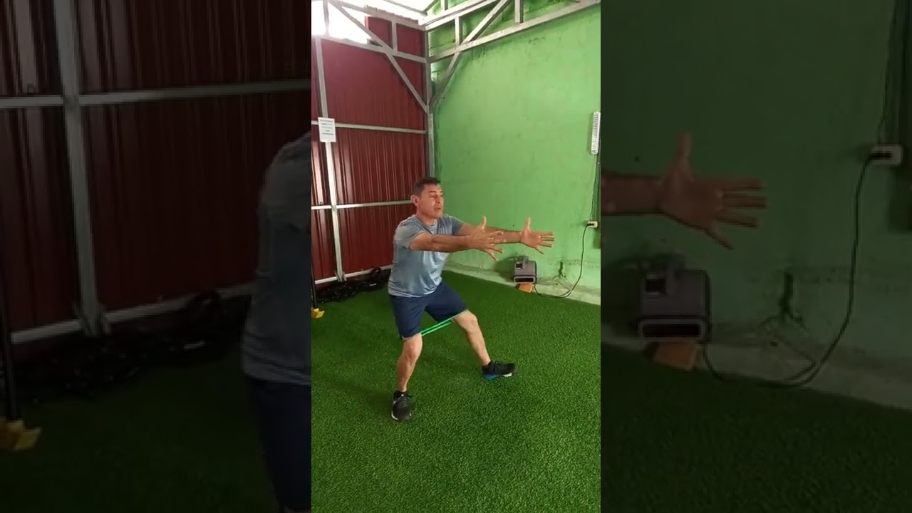 Monster Walk caminata diagonal - YouTube