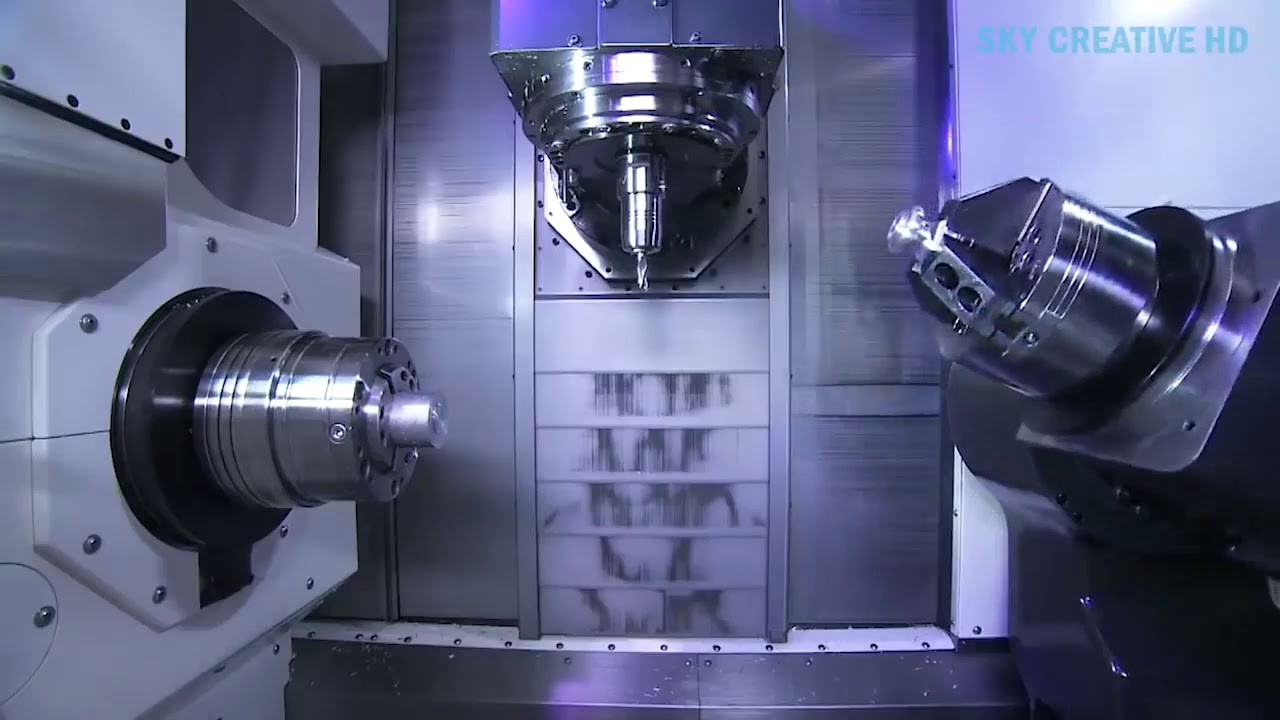 Fantastic CNC working process - Incredible factory machine I've ever seen - YouTube