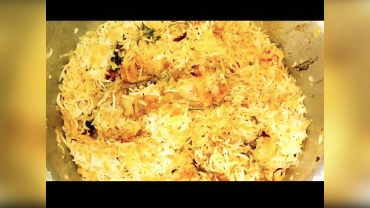 Light ayit oru chicken biriyani # rice in cooker and dum in idli ...