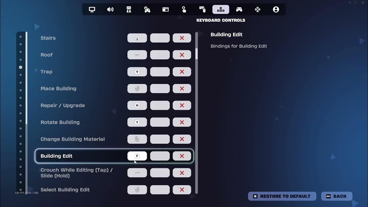 Optimal binds and settings for switch from controller to keyboard and ...