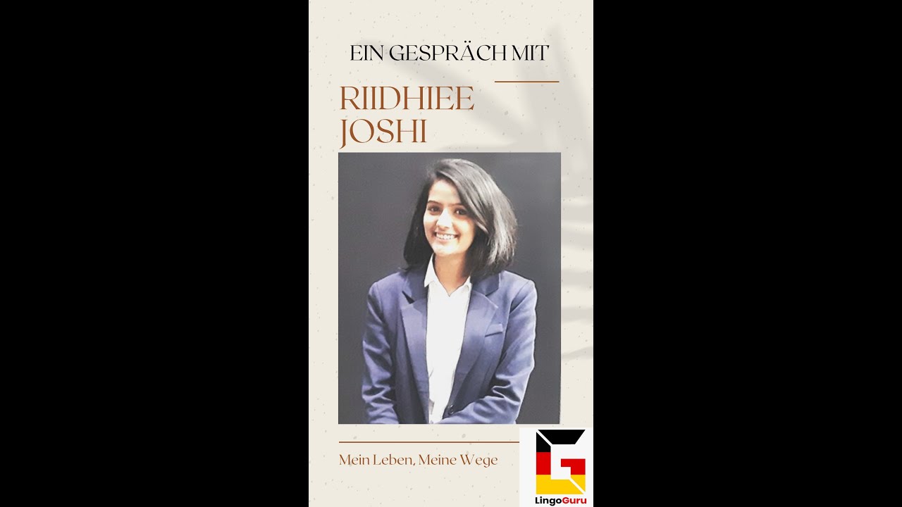 A Conversation with Riidhiee Joshi | Language Expert from Pune | Learn ...