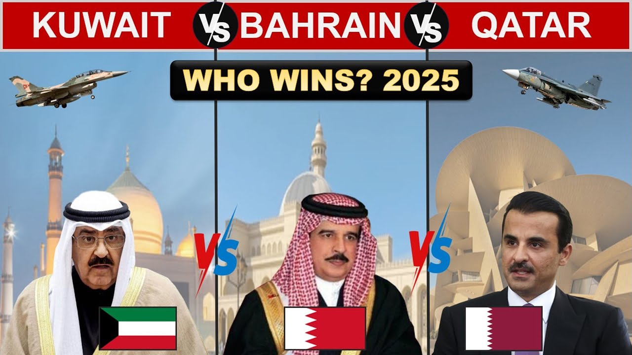 GCC POWER STRUGGLE: Kuwait 🇰🇼 vs Bahrain 🇧🇭 vs Qatar 🇶🇦 Power Ranked ...