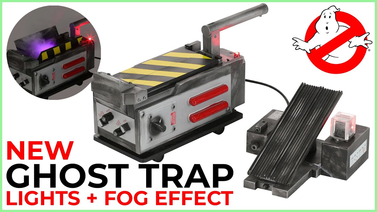 Pre-orders Launch for New Ghostbusters Ghost Trap with Lights and Fog Effect - YouTube