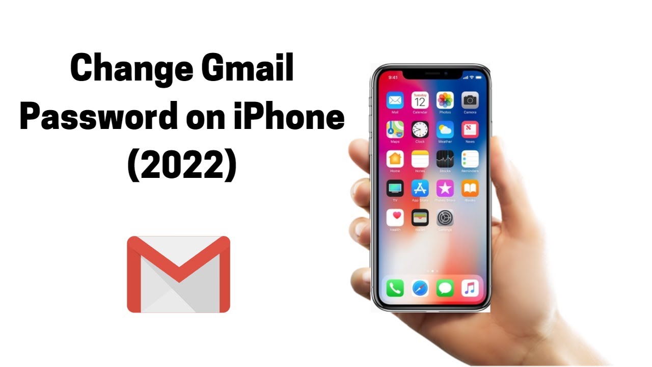 How to Change Gmail Password on iPhone (2024) | Change Gmail Password ...