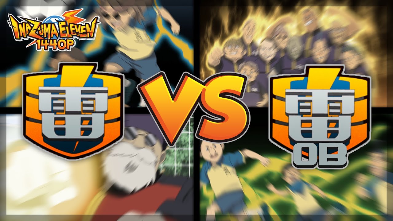 Inazuma Eleven - Raimon Vs Raimon OB (Veterans) - YouTube
