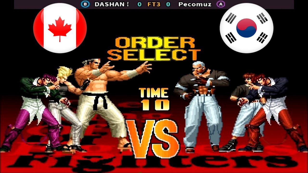 Kof 97 Dashan Vs Pecomuz Ft3 Youtube