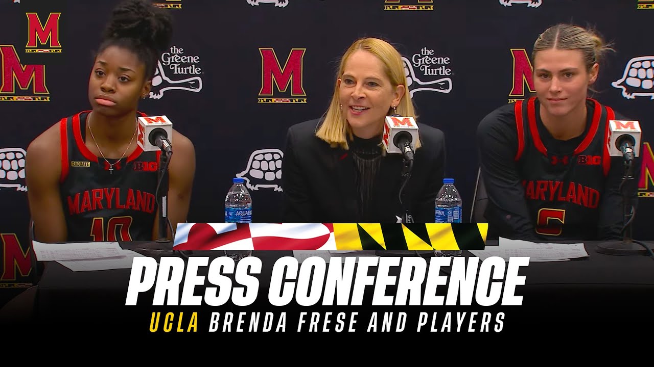 Maryland Women's Basketball | Head Coach Brenda Frese & Players Post ...