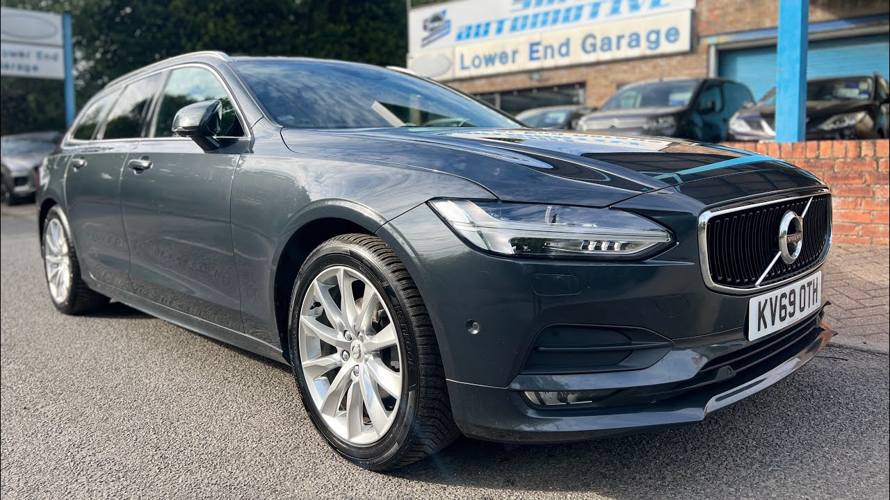 2019 Volvo V90 2.0 Momentum+ D4 Grey 5 Door Estate Automatic Diesel ...