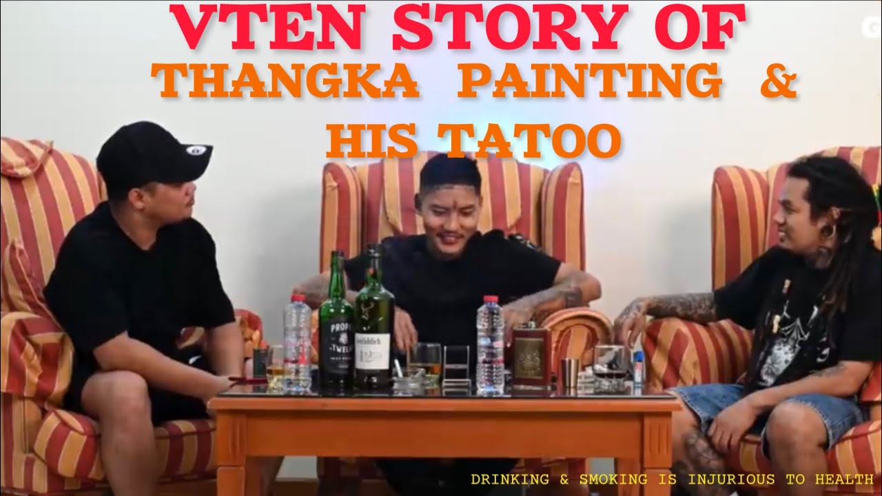 " Vten's Artistic Journey : Thangka Painting Story & His Tattoo “ #vten ...