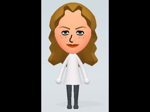 Nintendo CPU Wii/Switch Mii Character: Kathrin Mii - YouTube
