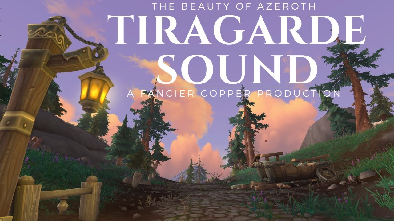 The Beauty of Azeroth Series - Tiragarde Sound SUNSET + RAIN | World of ...