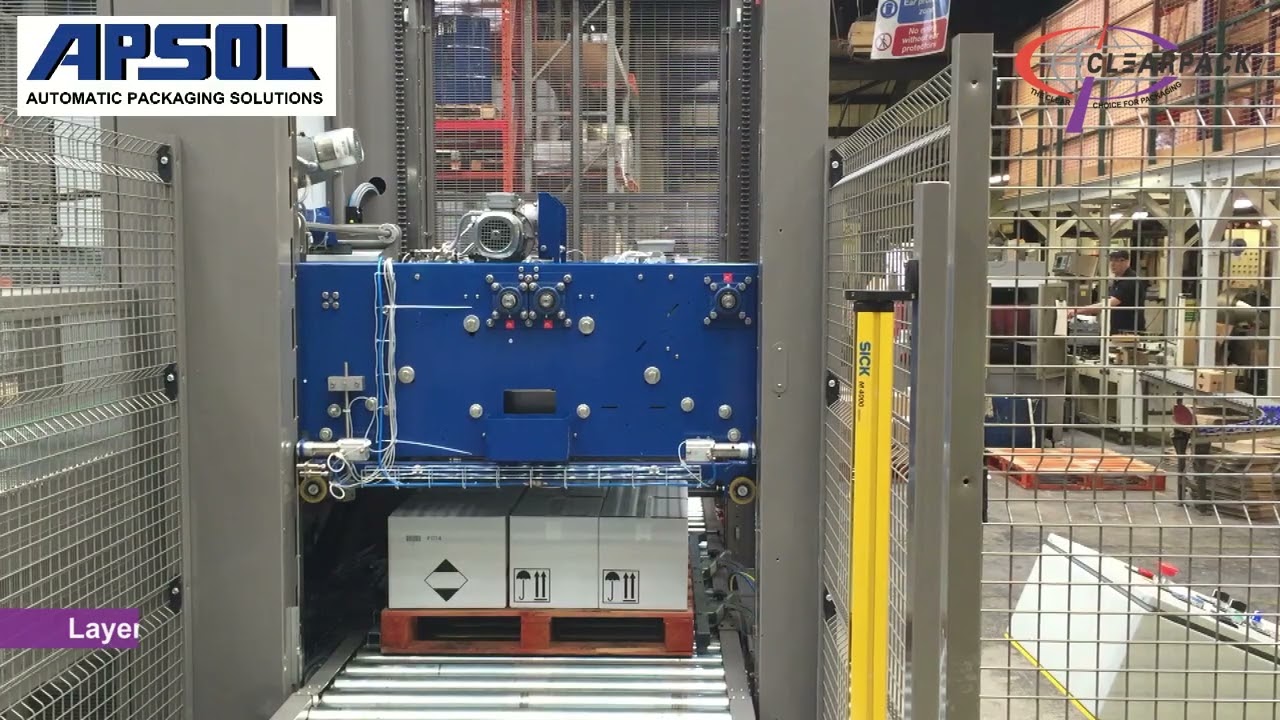 High Speed Palletizer | Sweep Type | Traditional Layer Palletizer ...