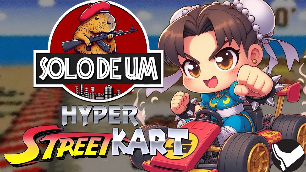 Hyper Street Kart - 50cc Fighter Cup [Chun-Li] - YouTube