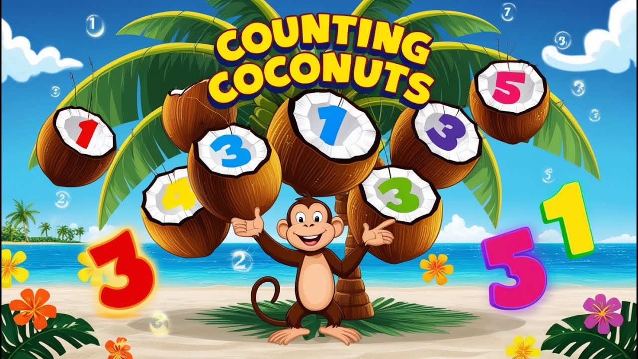Counting Coconuts Song | 🌟 | Kids’ Nursery Rhymes and Play Songs - YouTube