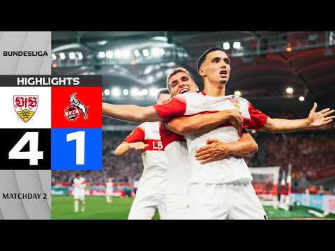 VfB Stuttgart - FC Köln | 4-1 | Zusammenfassung | Bundesliga 2026-27 | stuttgart köln