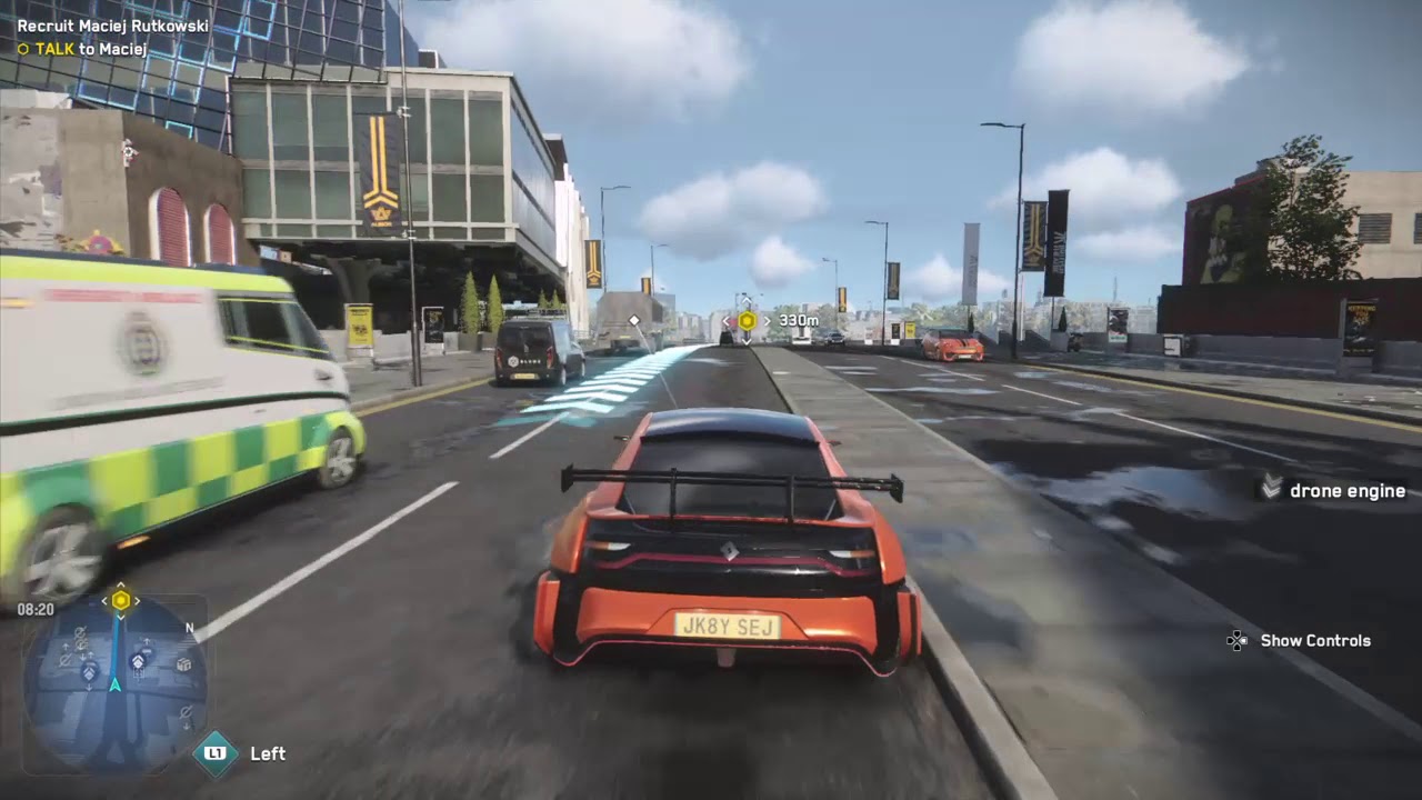 Watch Dogs®: Legion Car drift - YouTube