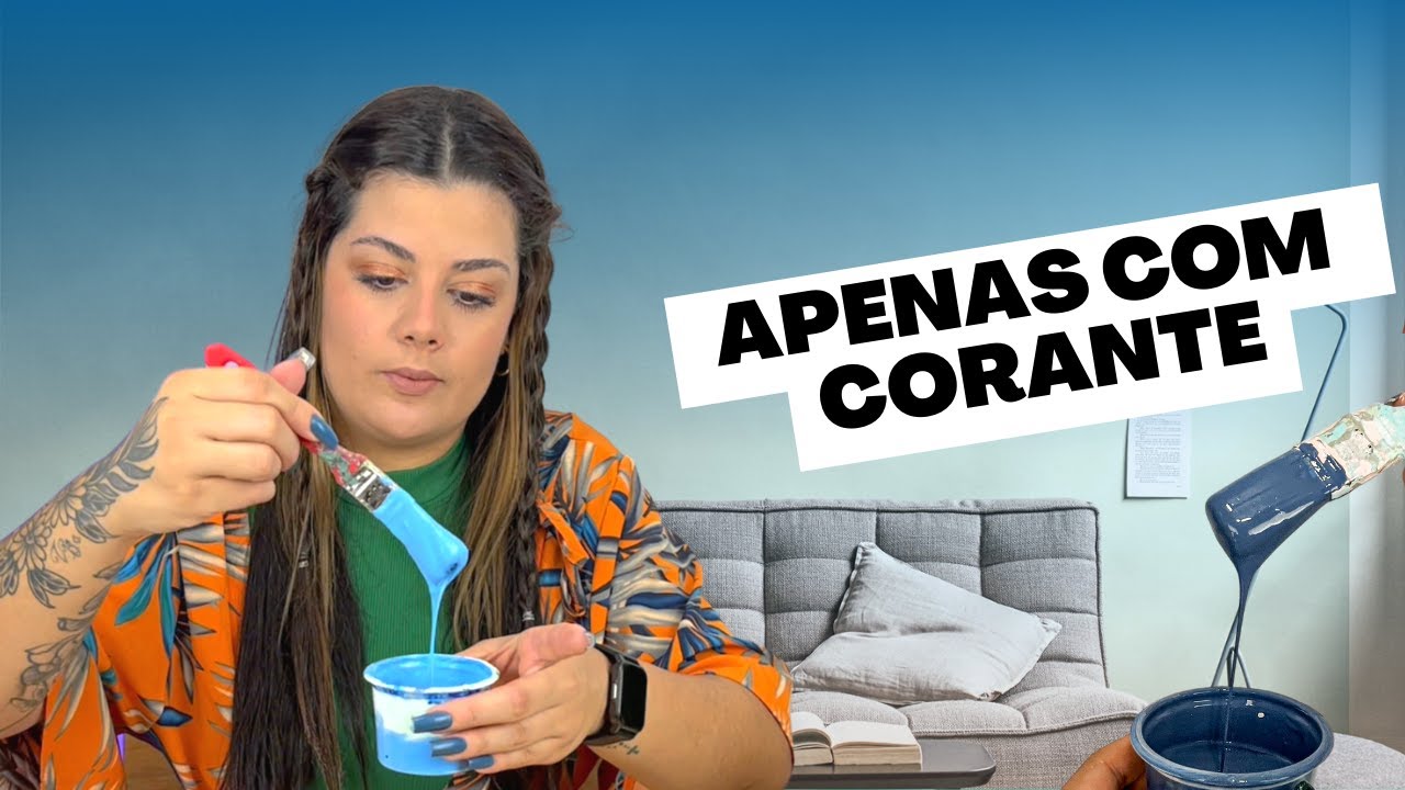 Como FAZER A COR AZUL JEANS rápido e barato! - YouTube