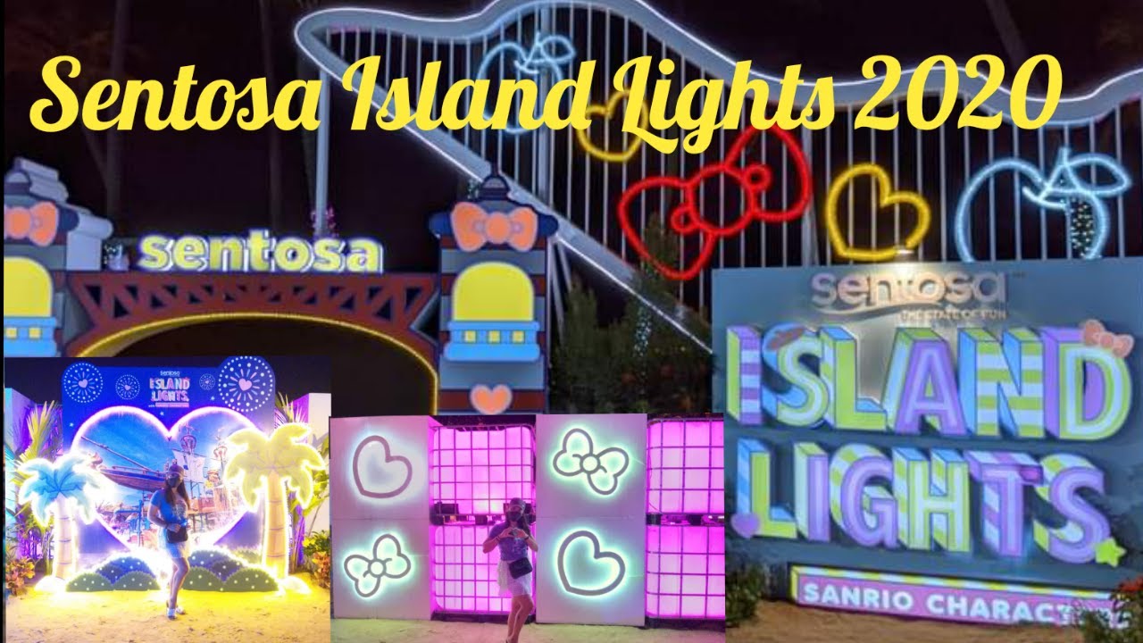 Sentosa Island Lights with Sanrio Characters - YouTube