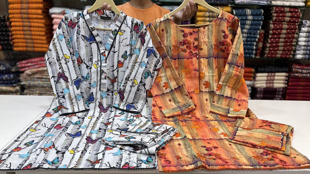 KHADER 2pc || Bin Saeed Digital Print || Winter Collection || 2023 ...