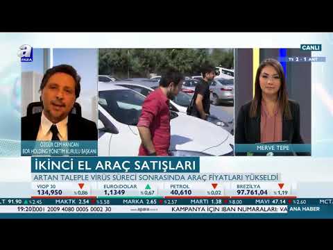Yönetim Kurulu Başkanımız Özgür Cem Hancan,  Apara ana haberde Merve Tepe'nin konuğu oldu.