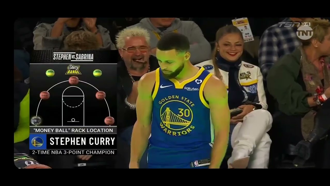 Steph Curry Vs Sabrina Ionescu Full 3 Point Contest Video - YouTube