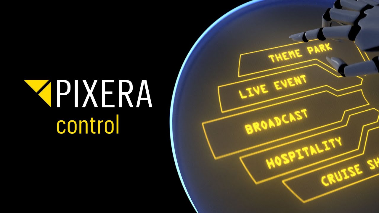 PIXERA control - YouTube