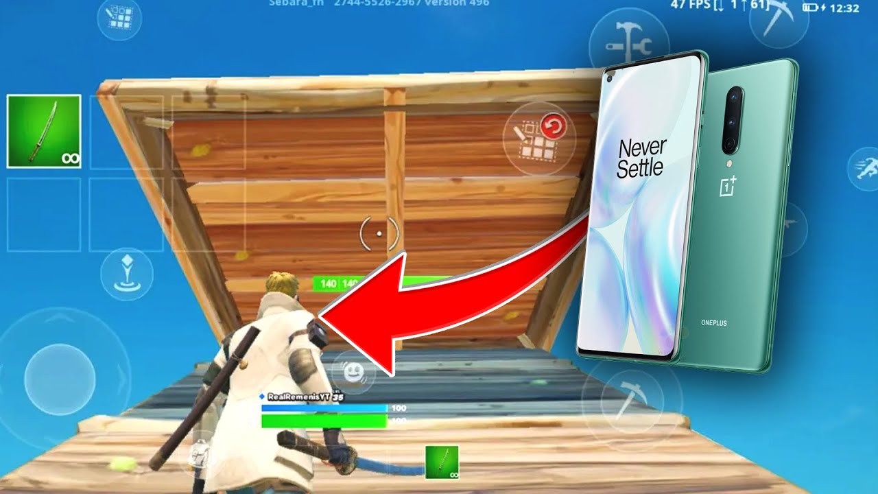 Fortnite Mobile Pro Phone Player Plays Realistic 1v1s! | 90 FPS ...