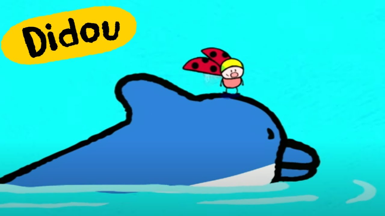 Didou dessine-moi un dauphin : une aventure sous-marine ! 🐬 - YouTube