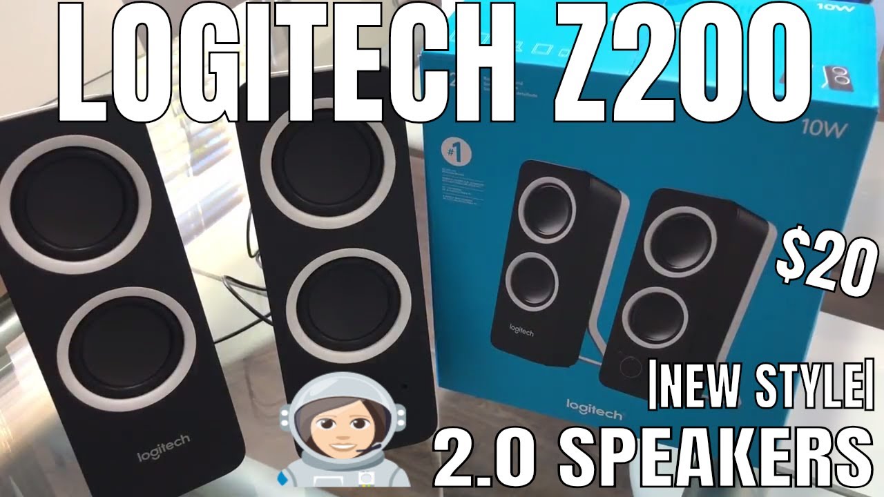 Logitech Z200 2.0 Multimedia Speakers | Unboxing Review - YouTube
