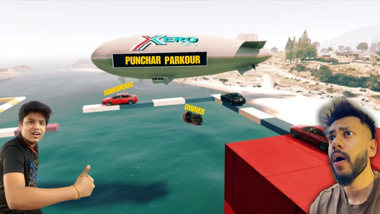 parkour with abhishek bhaiya II @AbhishekkzGaming @Owner_of_Gamerz II # ...