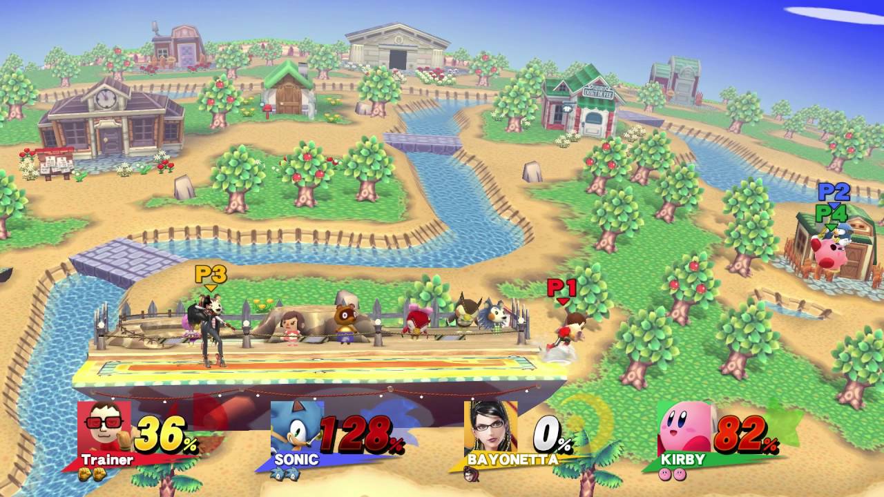 Smash 4- Mii Fighter Double Spike - YouTube
