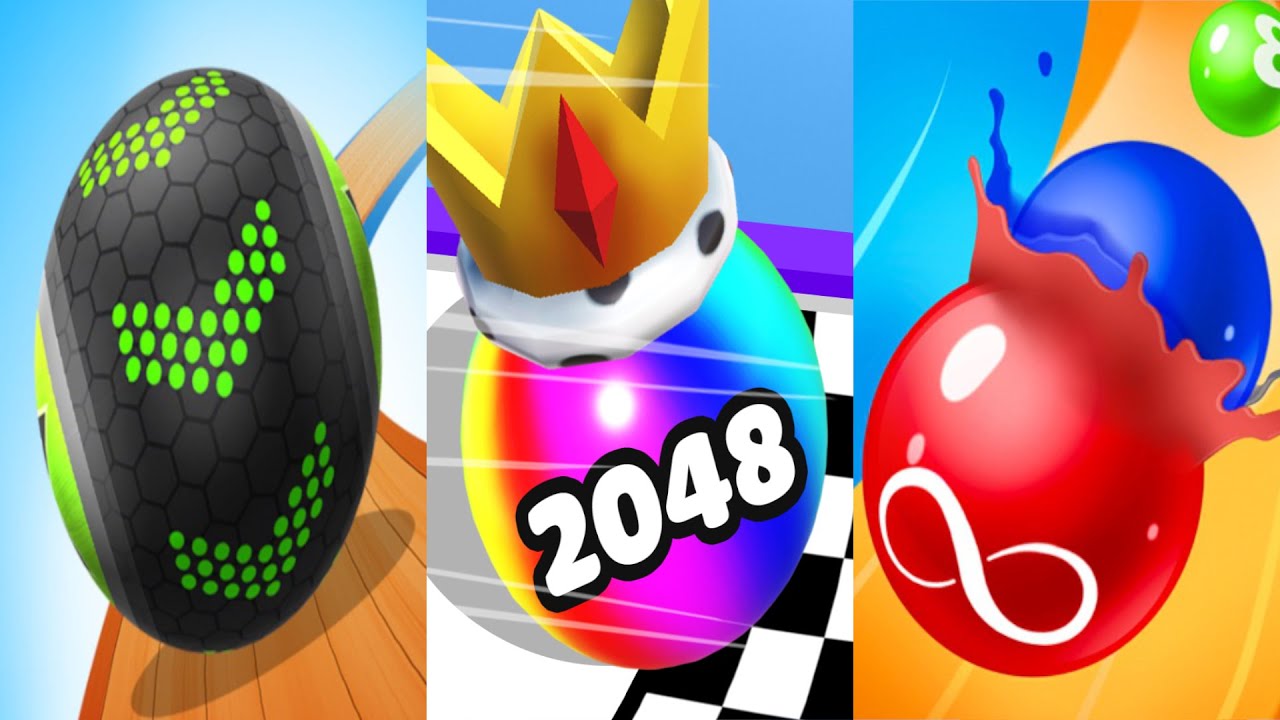 Going Balls, Ball Merge 2048, Merge Ball Race Satisfying Mobile Games ...
