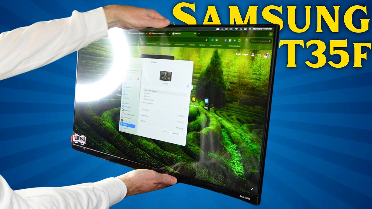 Is Samsung's 27 T35F Series the BEST FHD 1080p Computer Monitor for the ...